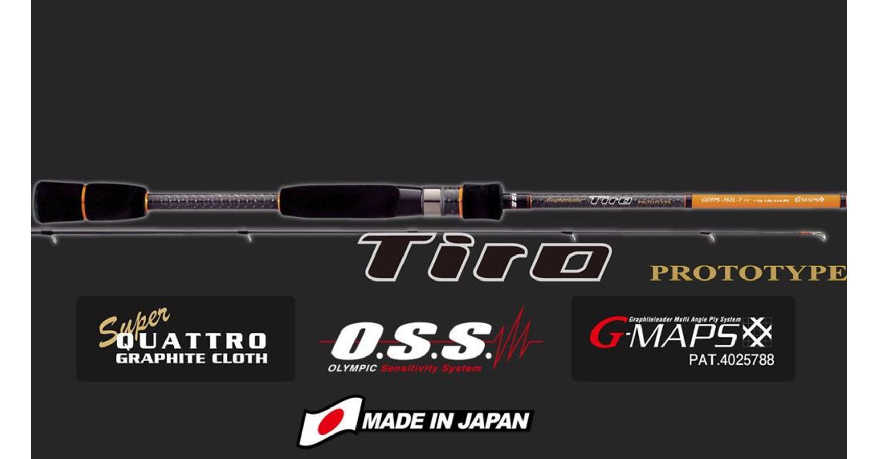 Graphiteleader Tiro Prototype Gotps-772M-T R-Fast 2,31m 5-28g Medium pergető horgászbot - Összes ...