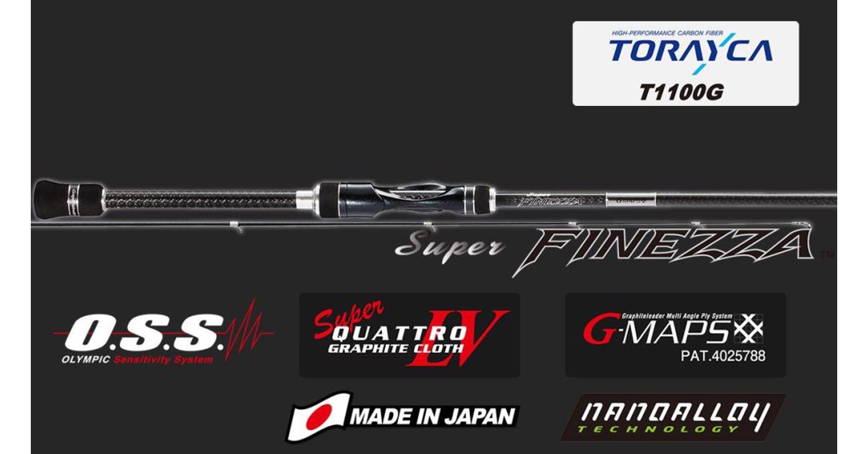 Graphiteleader Super Finezza GSFS 6102L-HS Fast 2,08m 0,5-5g Light pergető horgászbot - Összes ...