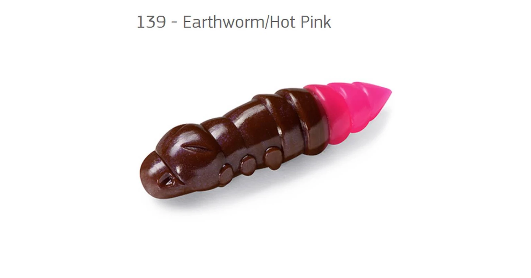 FishUp Pupa Earthworm/Hot Pink 1,2 (32mm), color:139, 10db; plasztik ...