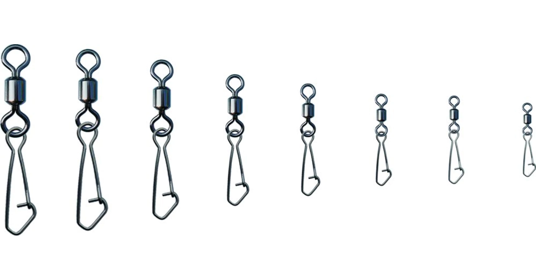 Trabucco Rolling Hooked Snap, forgókapocs 12 12db/csg - Forgókapocs - damil.hu horgász webáruház