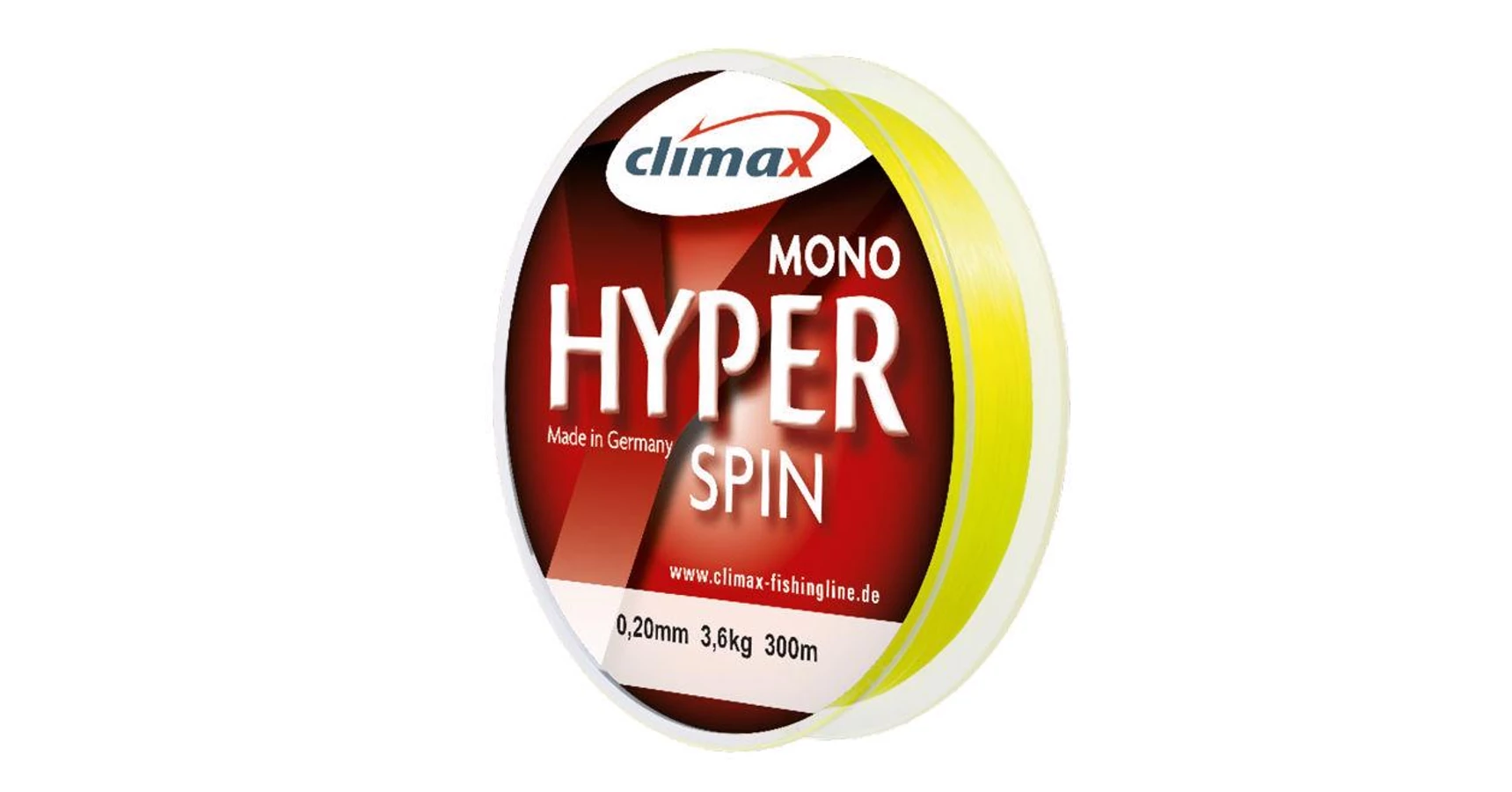 Climax Hyper Spinning Fluo Yellow 150m 0.20mm fluorocarbon bevonatos ...