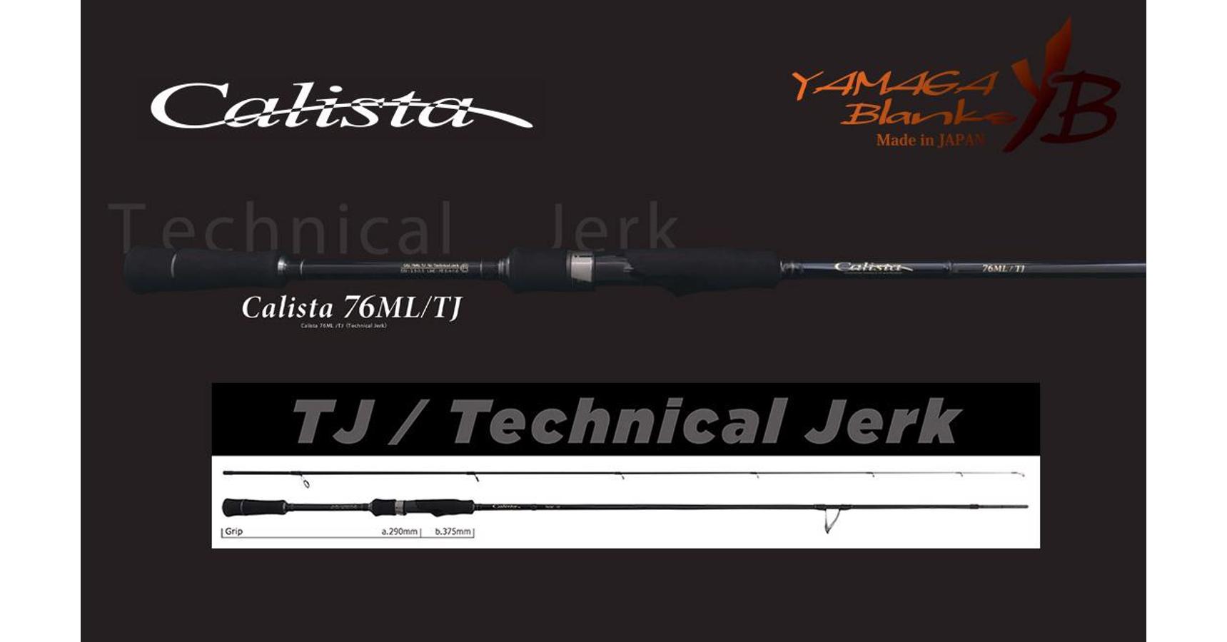 Yamaga Blanks Calista 76ML/TJ 2,29m 20g pergető horgászbot - Összes pergető bot - damil.hu ...