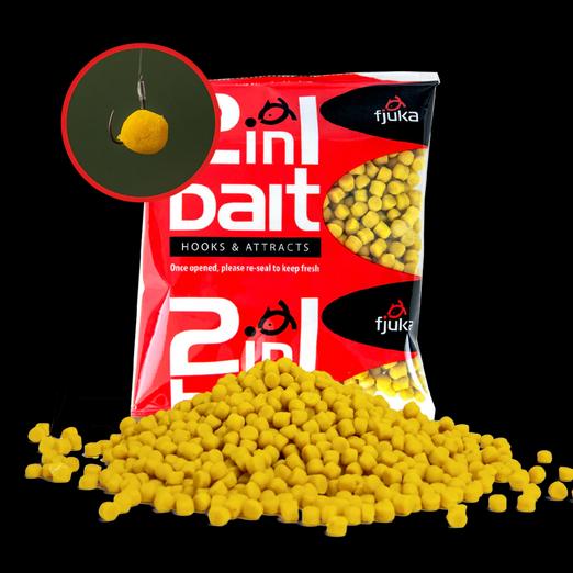 Fjuka 2in1 Original 5mm 195g Yellow pellet - Pellet - damil.hu horgász ...